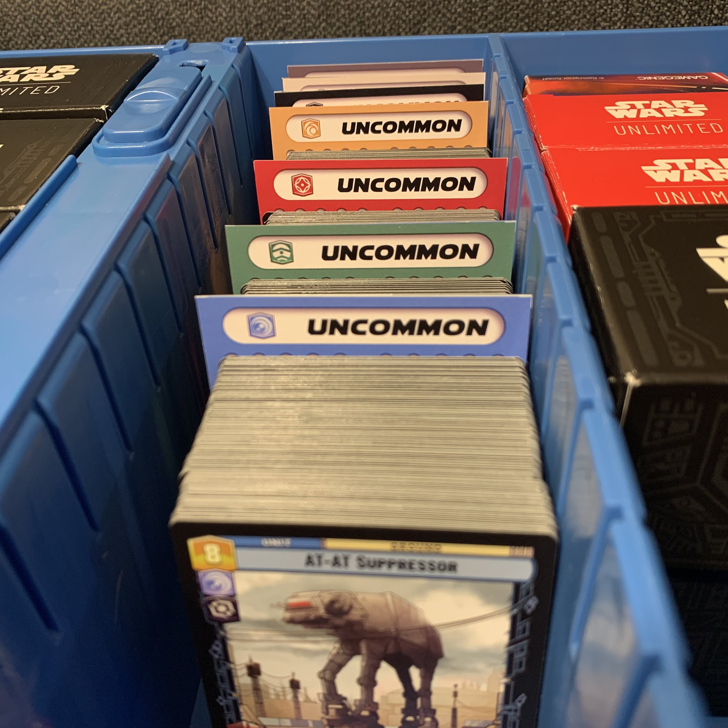 Printable Card Dividers for SWU Unlimited Trading Card Game Slim Full ...