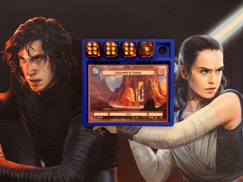 Star Wars Unlimited SWU Base Holder Board for Use With D6 - Etsy