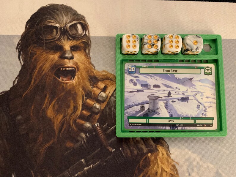 Star Wars Unlimited SWU Base Holder Board for Use With D6 - Etsy