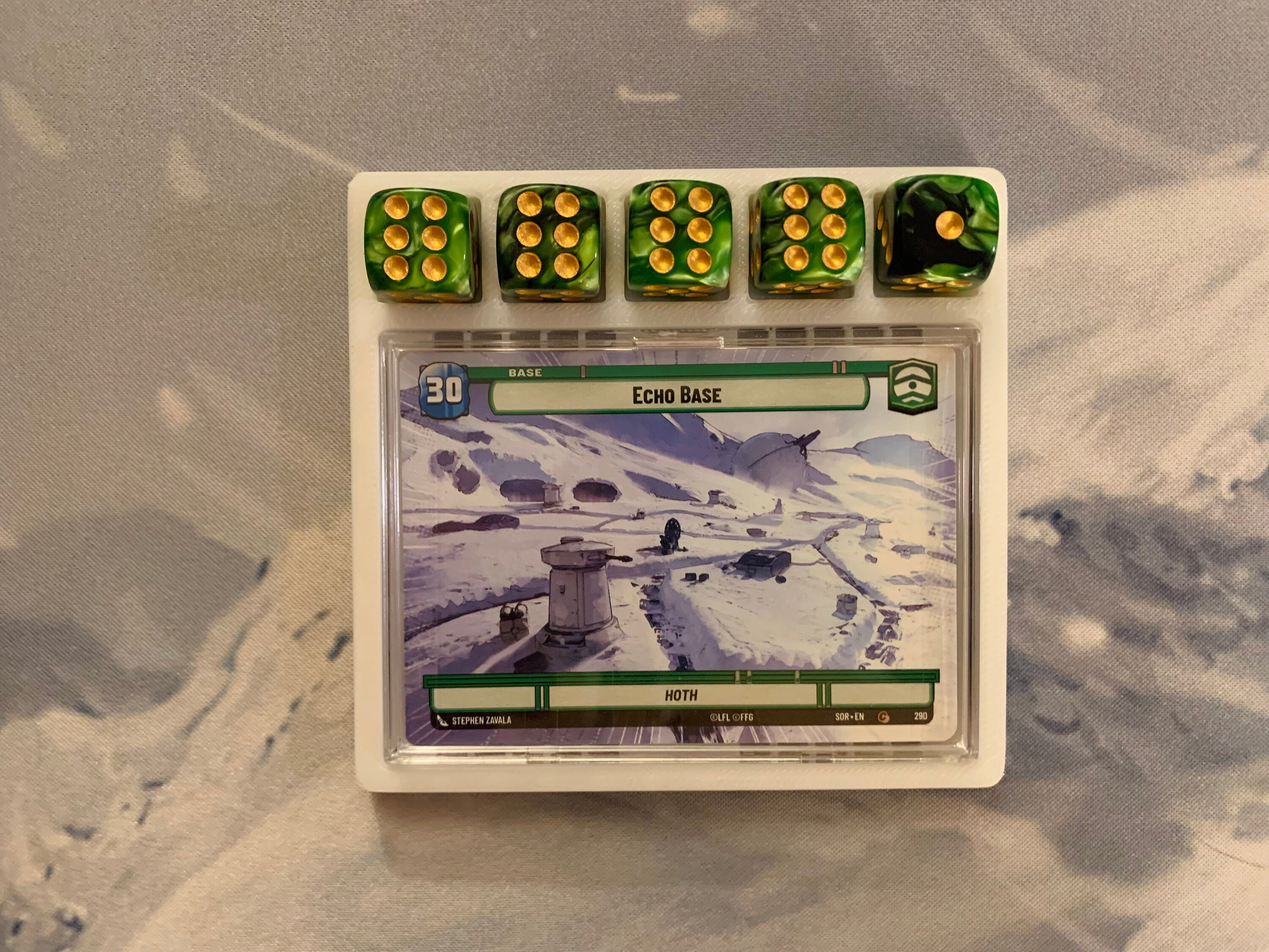 Star Wars Unlimited SWU Base Holder Board for Use With D6 - Etsy