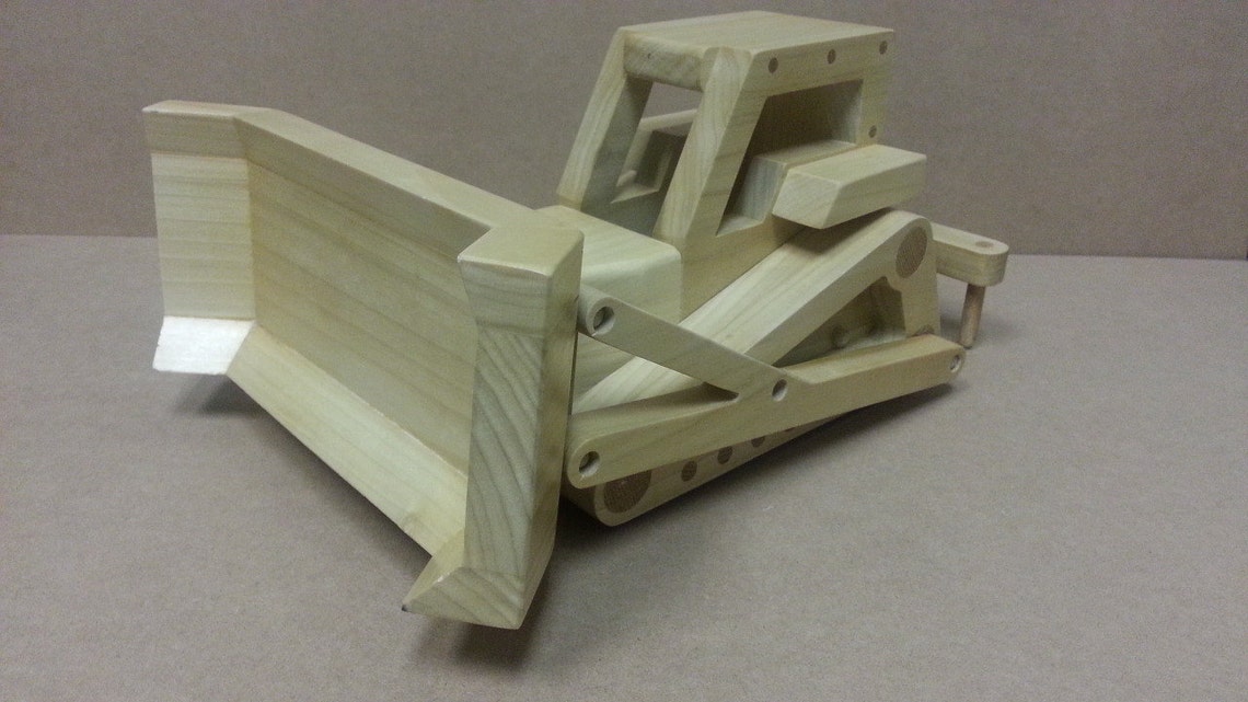Wood Toy Plan - Bulldozer - Etsy