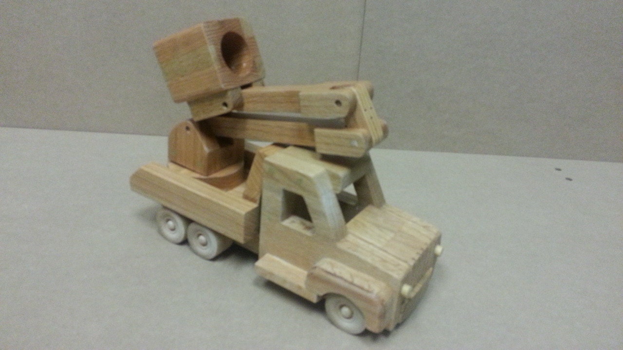 Wood Toy Plan - Cherry Picker - Etsy