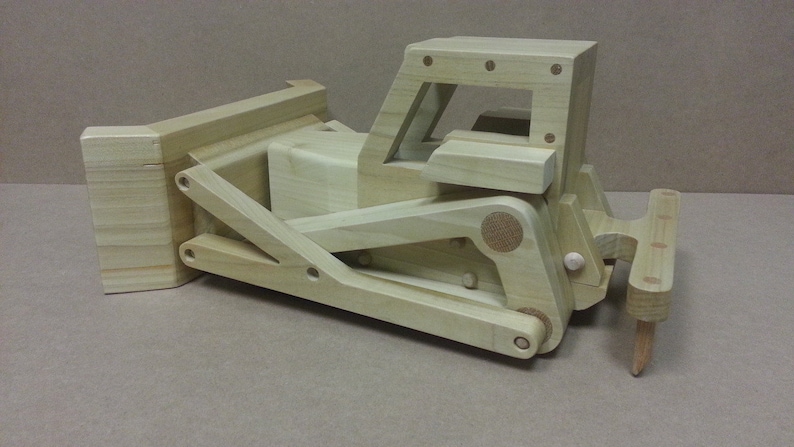Wood Toy Plan - Bulldozer - Etsy
