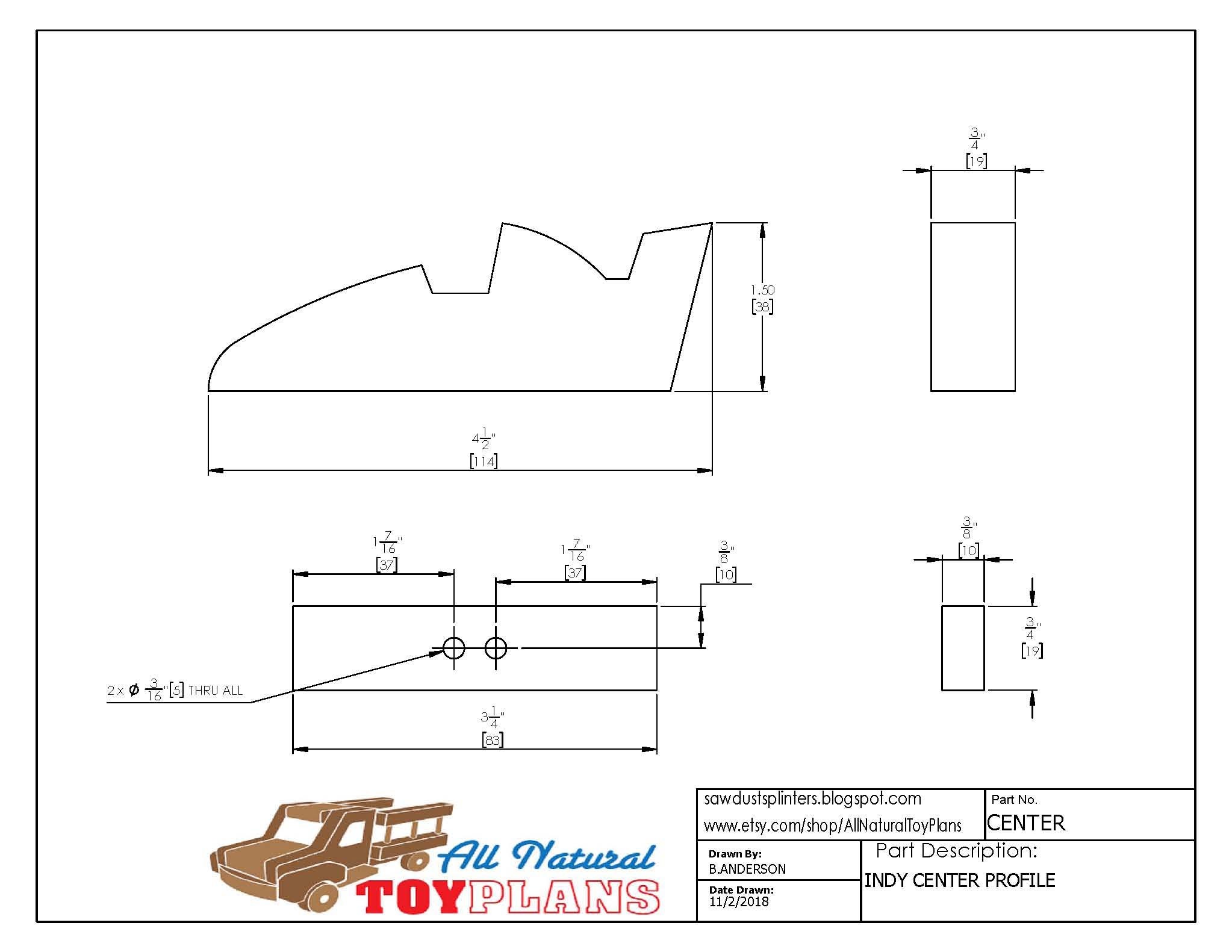 Toy Plan - Small Vehicle: Race Car - Etsy
