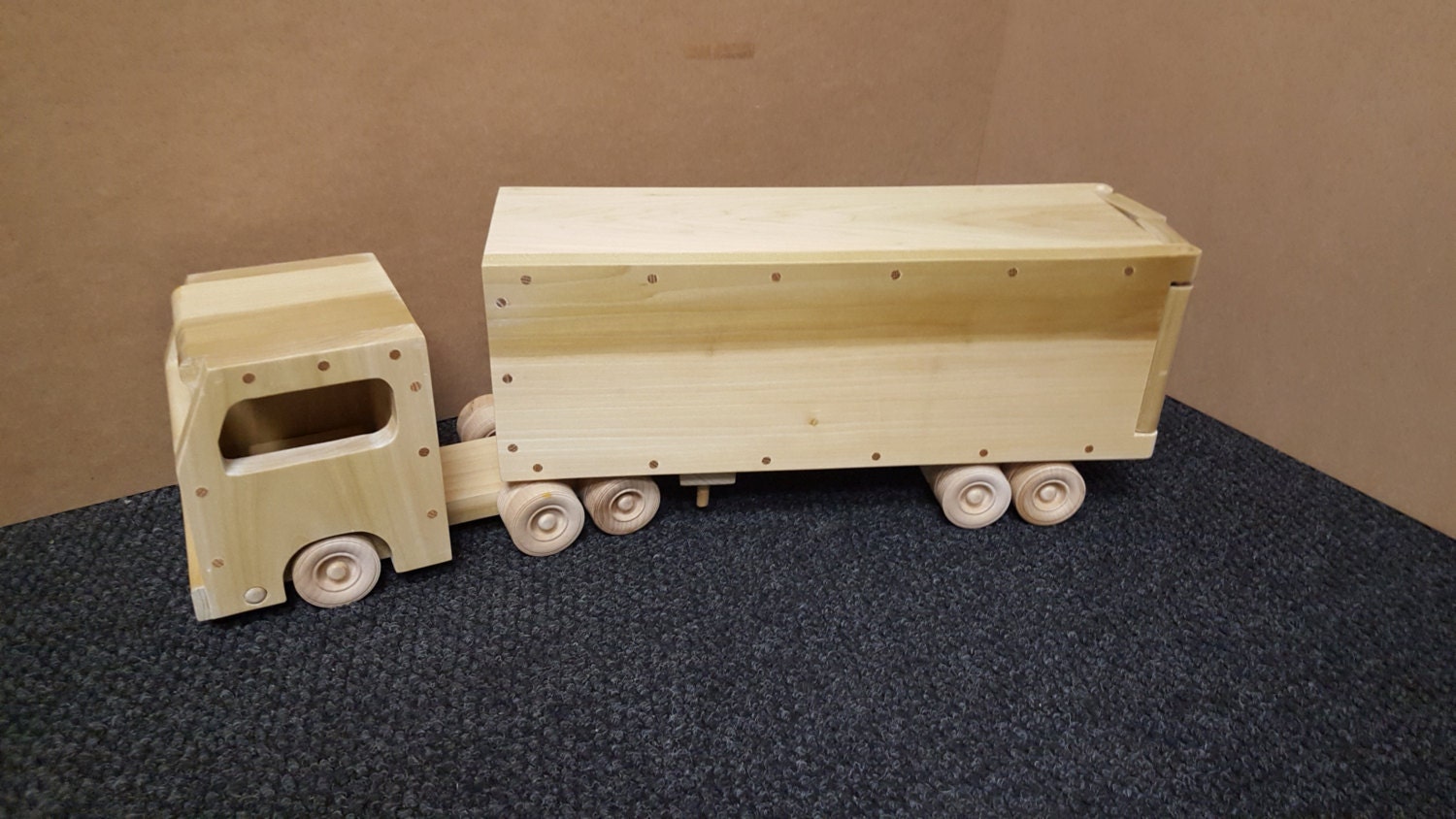 Wood Toy Plan - Cab Over With Box and Tanker Trailers - Etsy