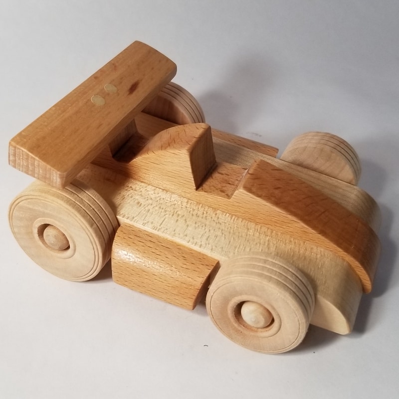 Wood Toy Race Car - Etsy