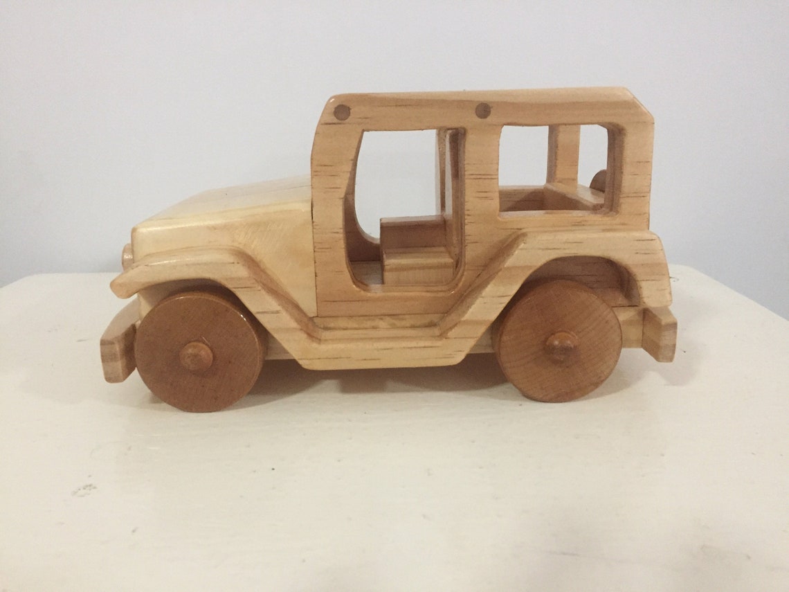 Wood Toy Jeep Plan - Etsy
