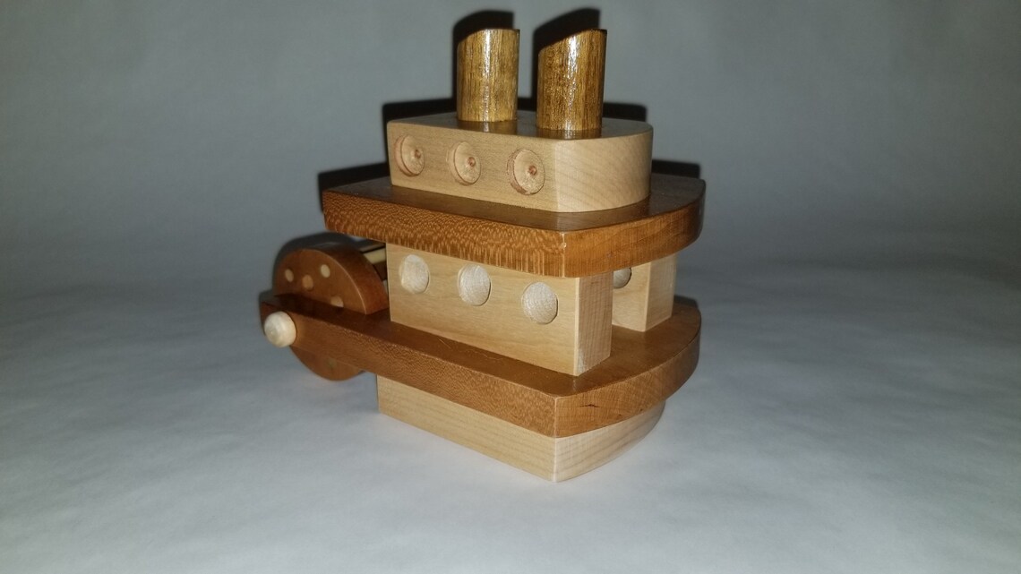 Wood Toy Plan - Small Boat - Ferry - Etsy