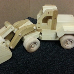 Wood Toy Plan - Front End Loader - Etsy