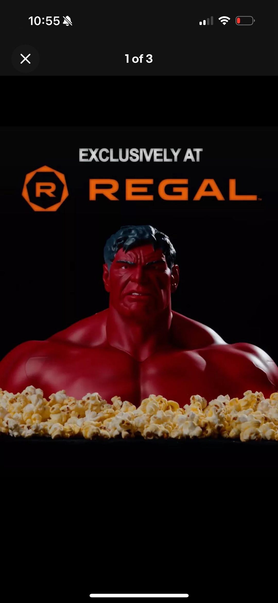Captain America Brave New World Red Hulk Popcorn Bucket Pre Sale - Etsy