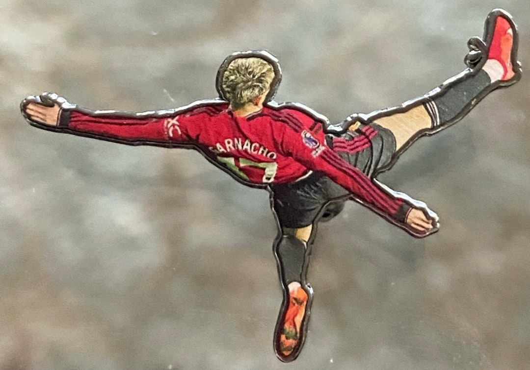 Garnacho Pin Badge Overhead Kick - Etsy