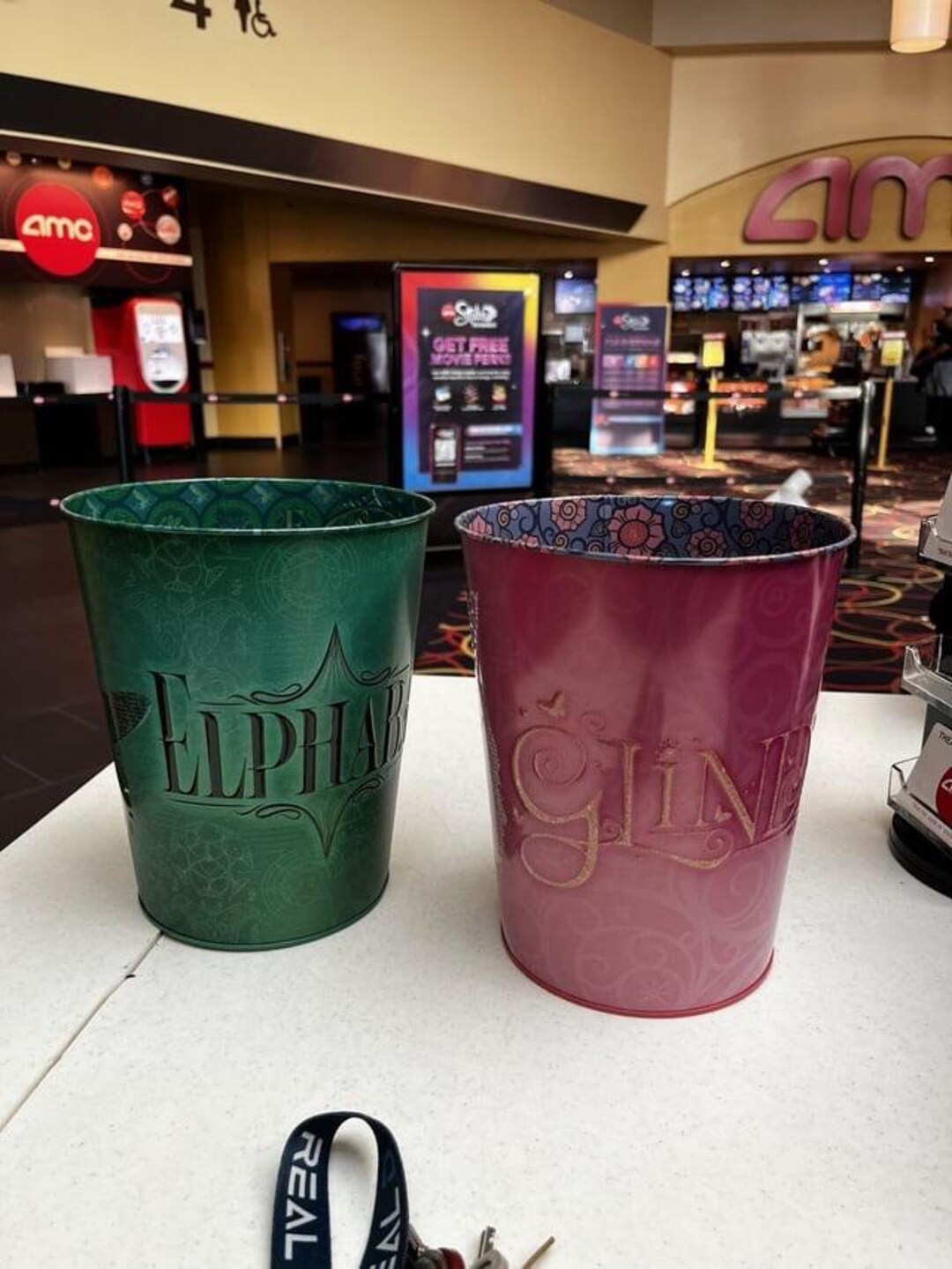 Wicked Movie Popcorn Bucket and Topper Set 2024 AMC Exclusive New - Etsy