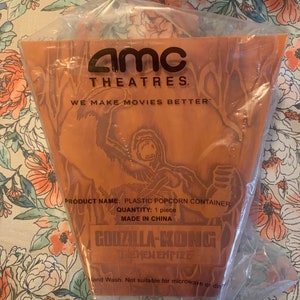 Godzilla X Kong Totem Popcorn Bucket Exclusive New - Etsy UK