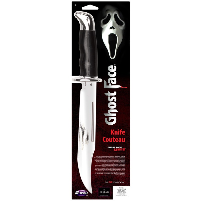 Ghostface Knife Replica - Etsy