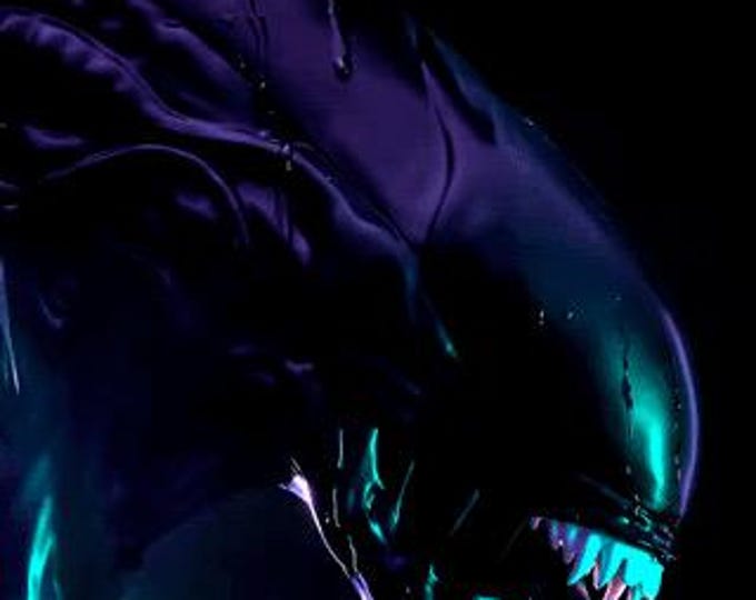 Alien Romulus Xenomorph Head Popcorn Bucket 2024 Regal Cinemas ...