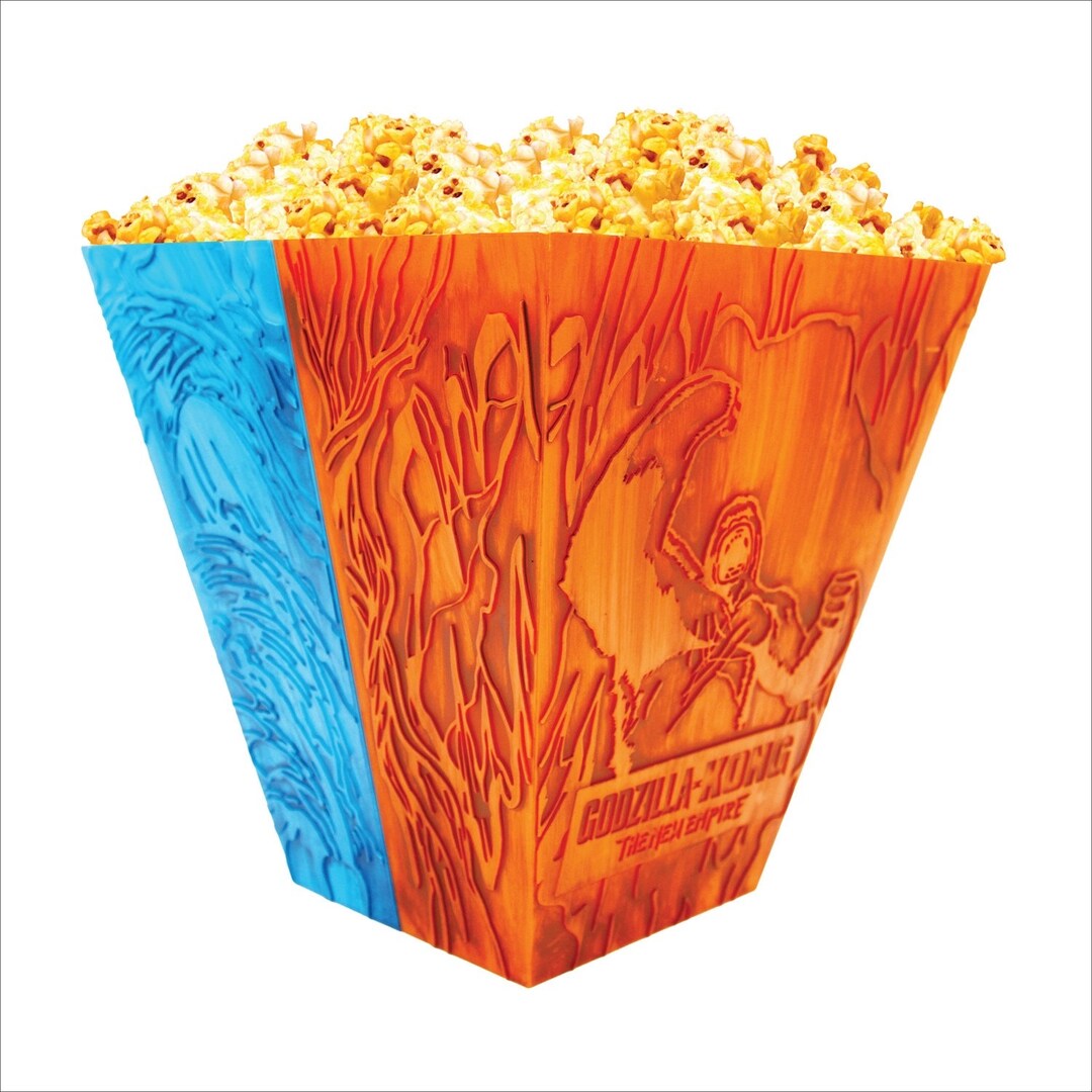 Godzilla X Kong Totem Popcorn Bucket Exclusive New - Etsy UK