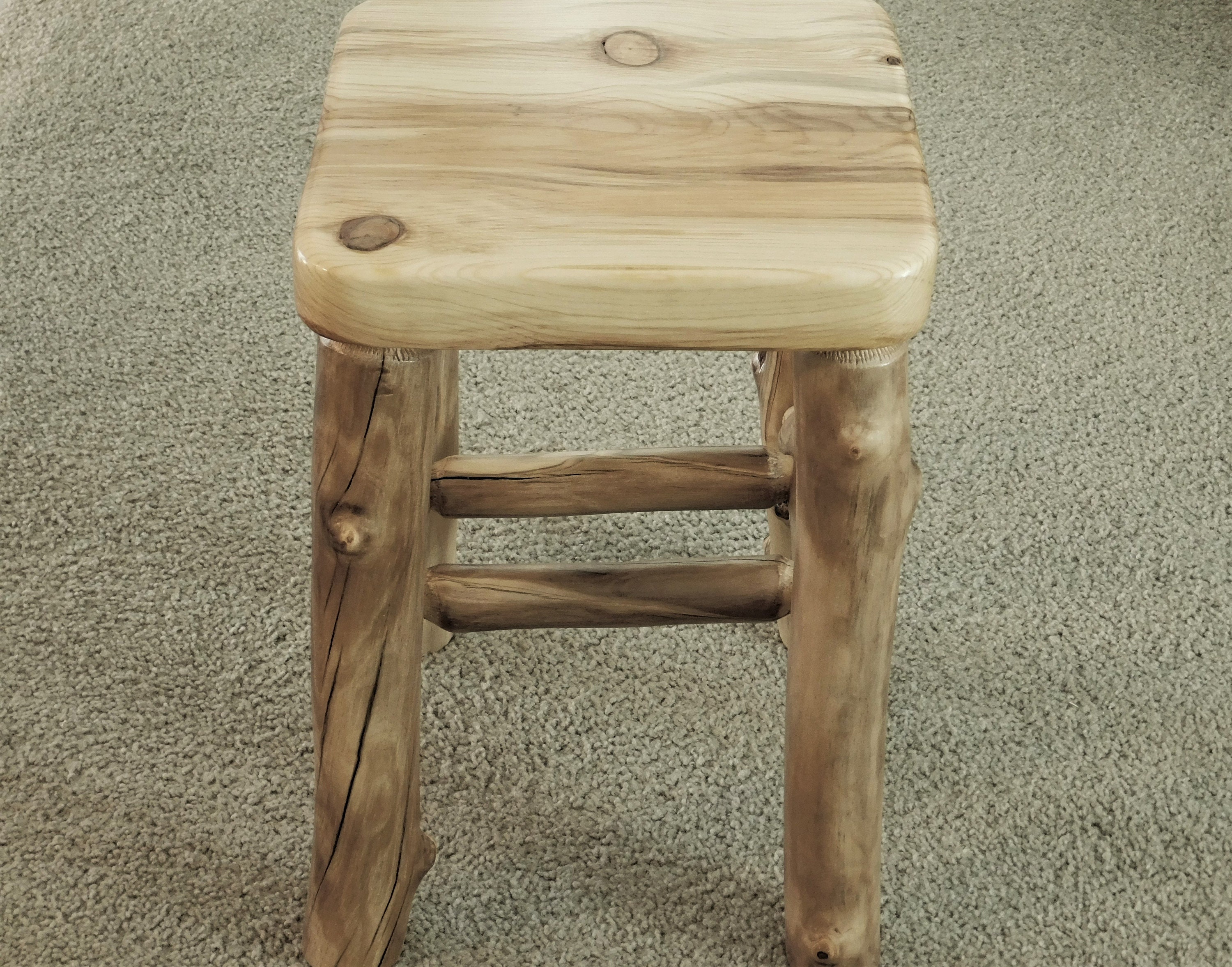 Log Stool Log Bench Log Furniture Rustic Lodge Cabin Decor - Etsy