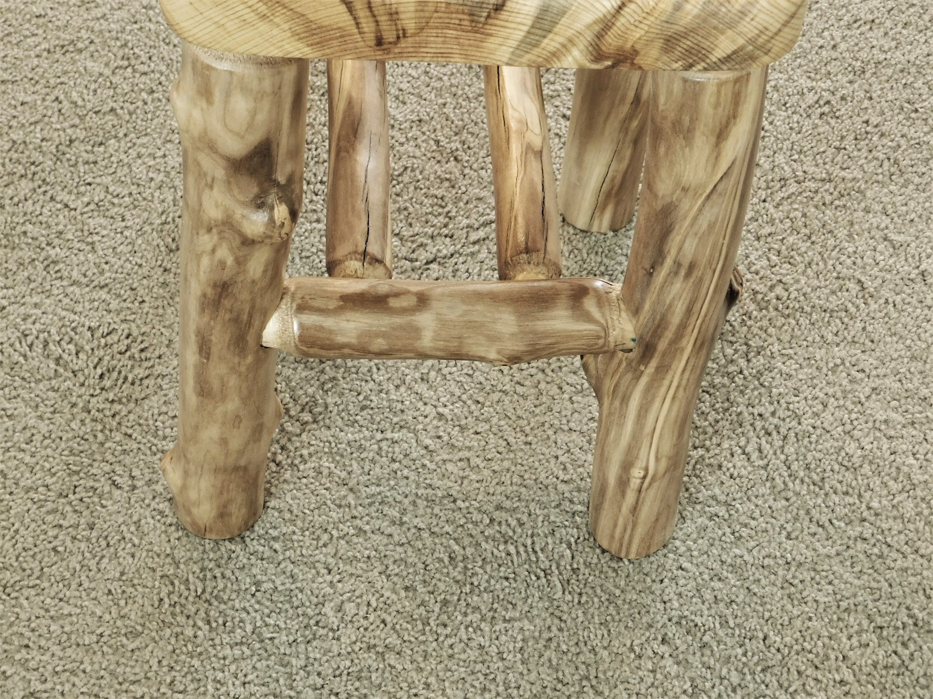 Log Stool Log Bench Log Furniture Rustic Lodge Cabin Decor - Etsy