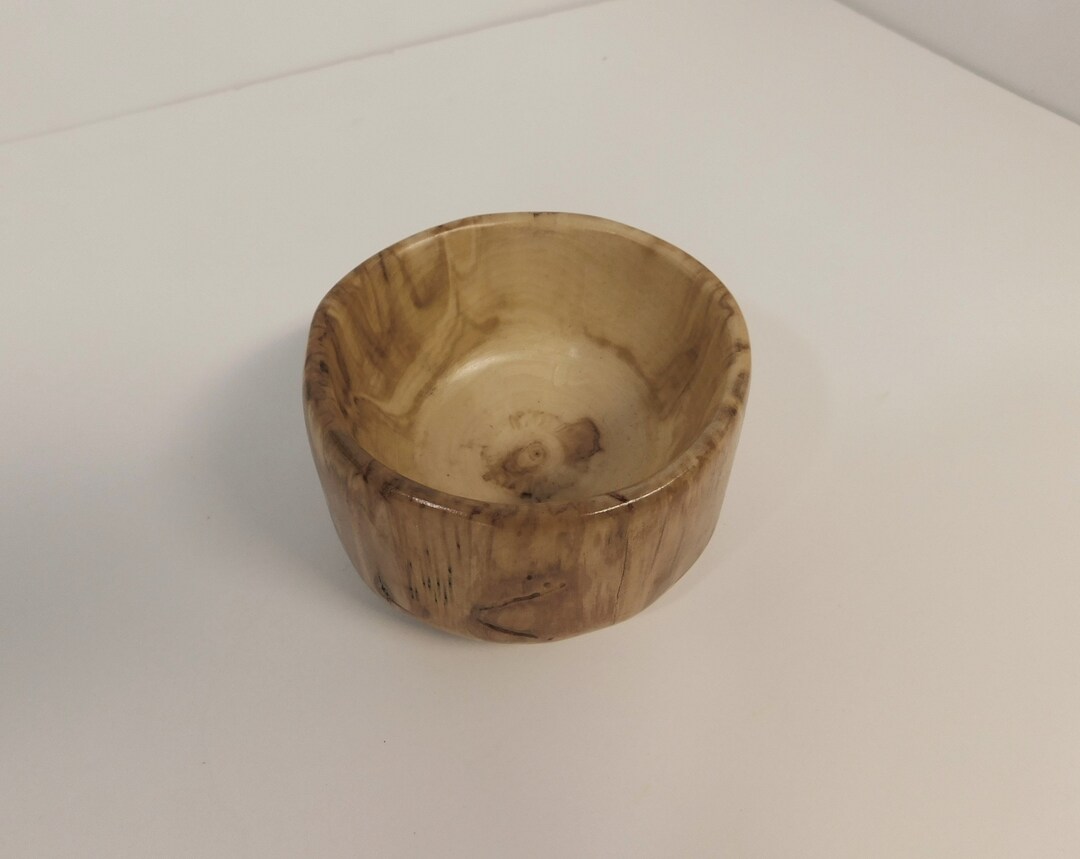 Small Wooden Bowl Aspen Bowl Rustic Decor Hand Carved Wood - Etsy