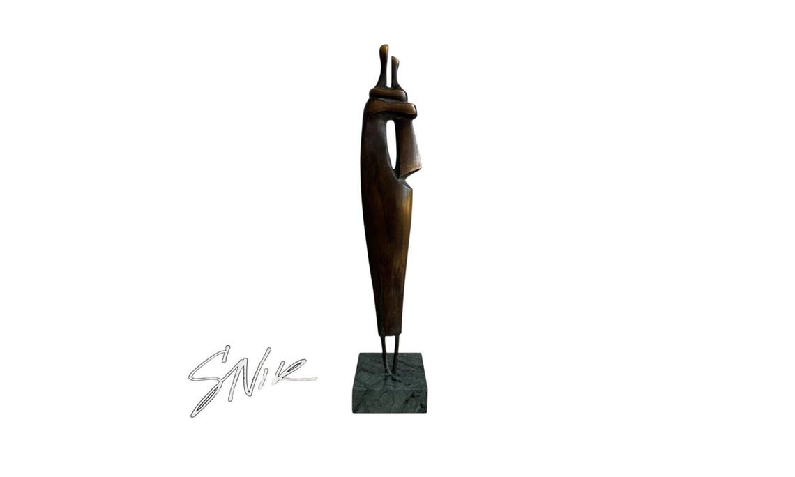 MOTHER & DAUGHTER, 29/6/6cm, Limited Edition оriginal Bronze Sculpture ...