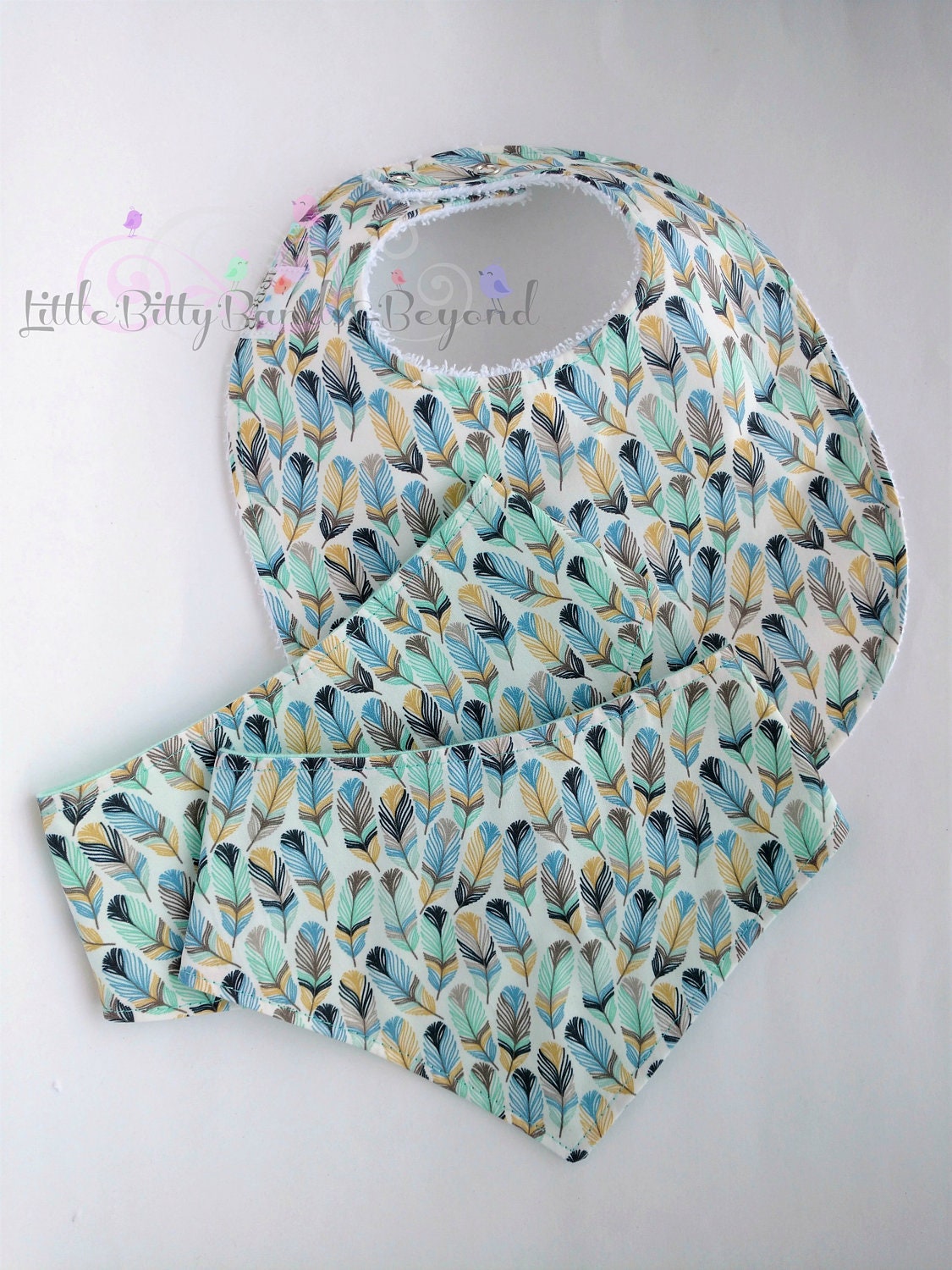 Regular Bib Bandana Bib Bibdana Reversible Drool Bib - Etsy Canada