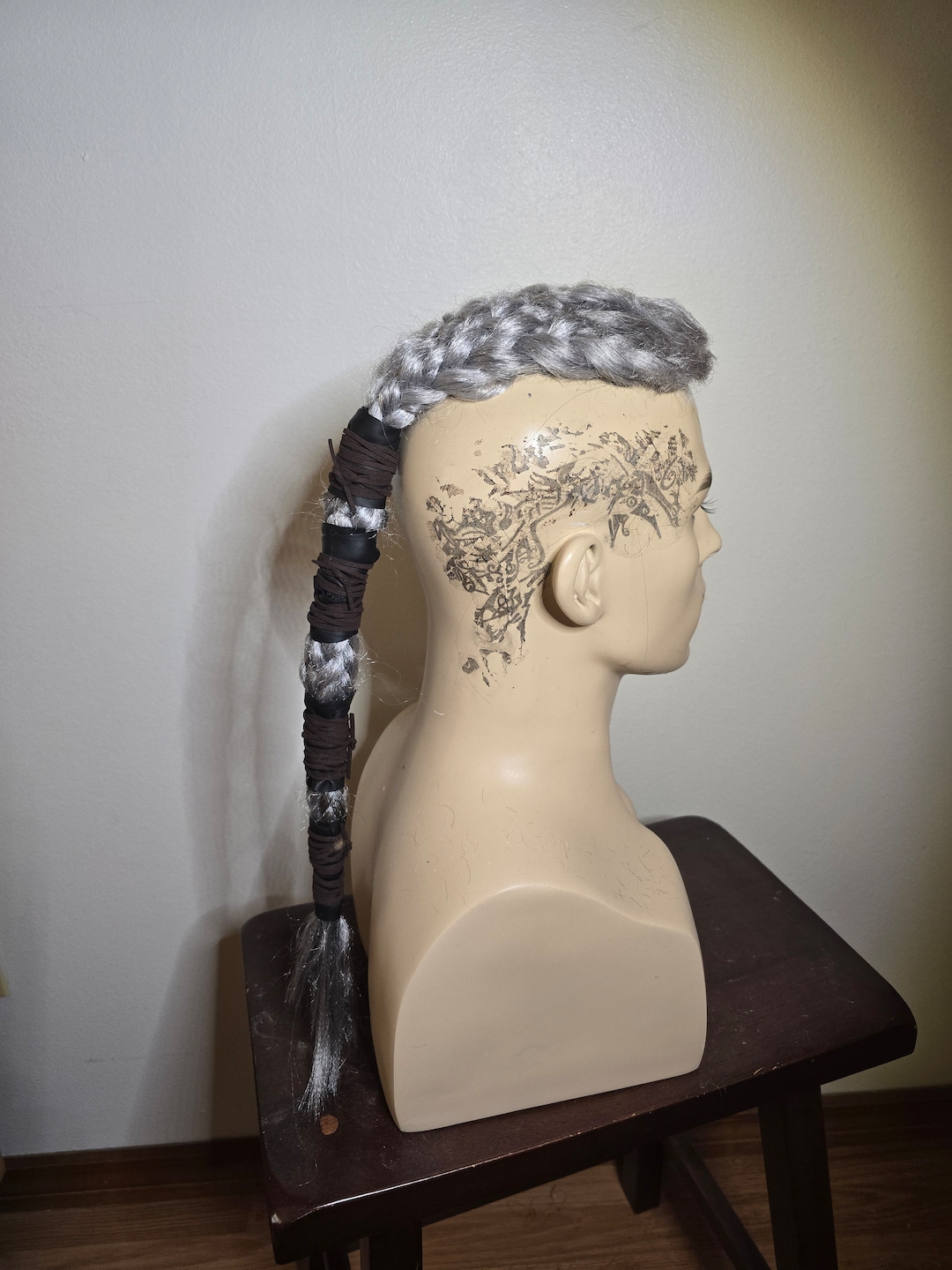 Gray, Silver, Salt and Pepper. - Ragnar Viking Wig Costume Battle ...
