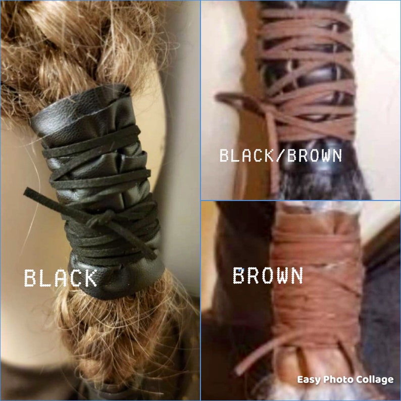 Ragnar Viking Warrior Battle Mohawk Leather Braid Hairpiece Viking Wig ...