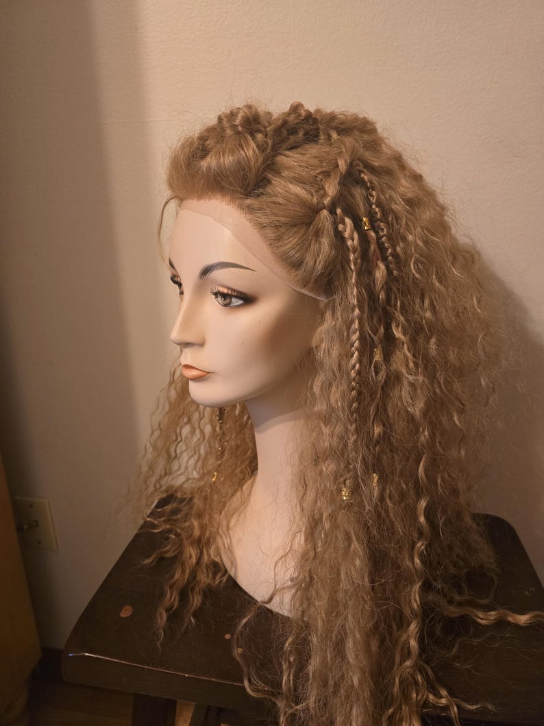 LAGERTHA Viking Sheildmadien Wig Cosplay Halloween - Etsy