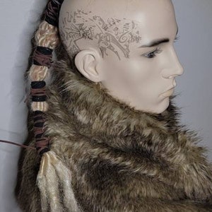 BJORN IRONSIDE Viking Wig Warrior Costume Hairpiece - Etsy