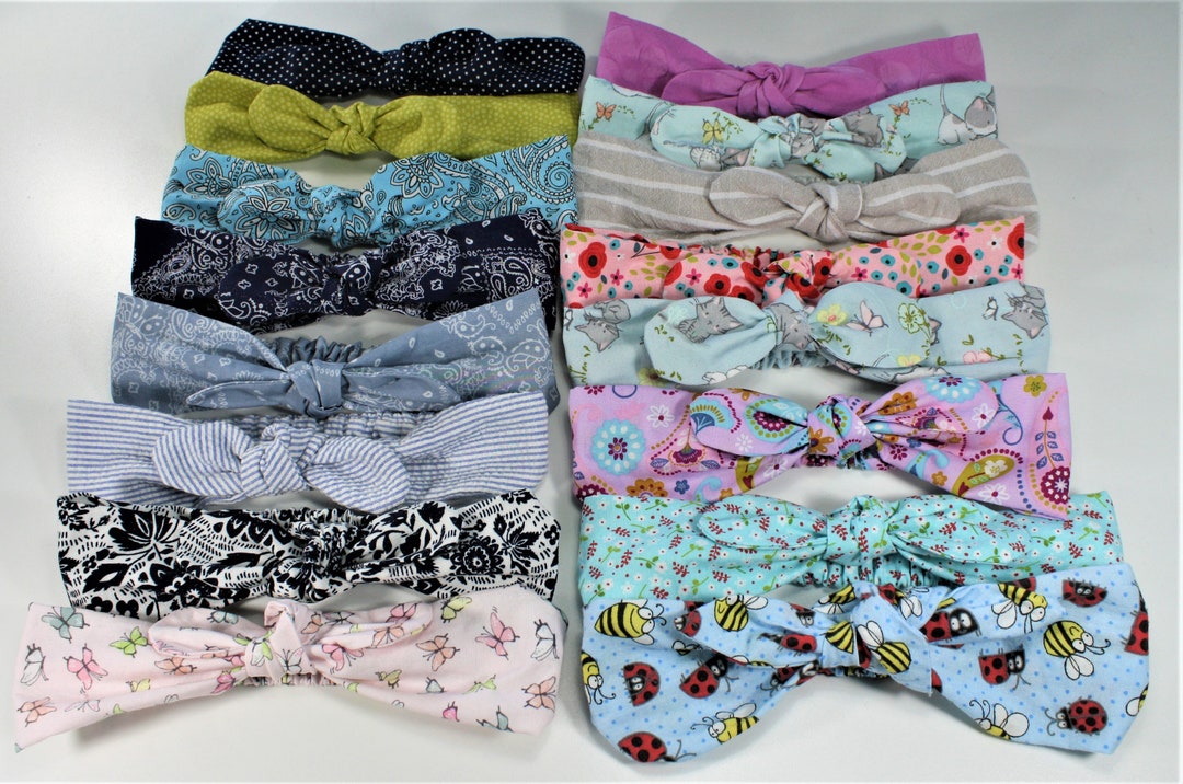 Headband With Elastic and Removable Knot for Children 1 to 3 Years / 3 ...