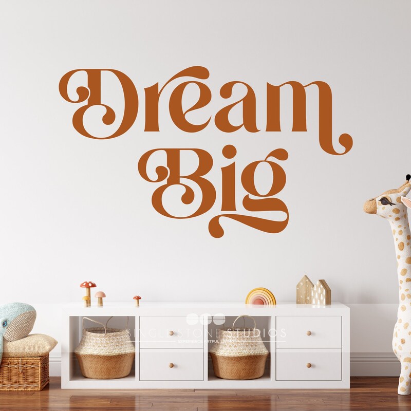 Dream Big Decal - Etsy