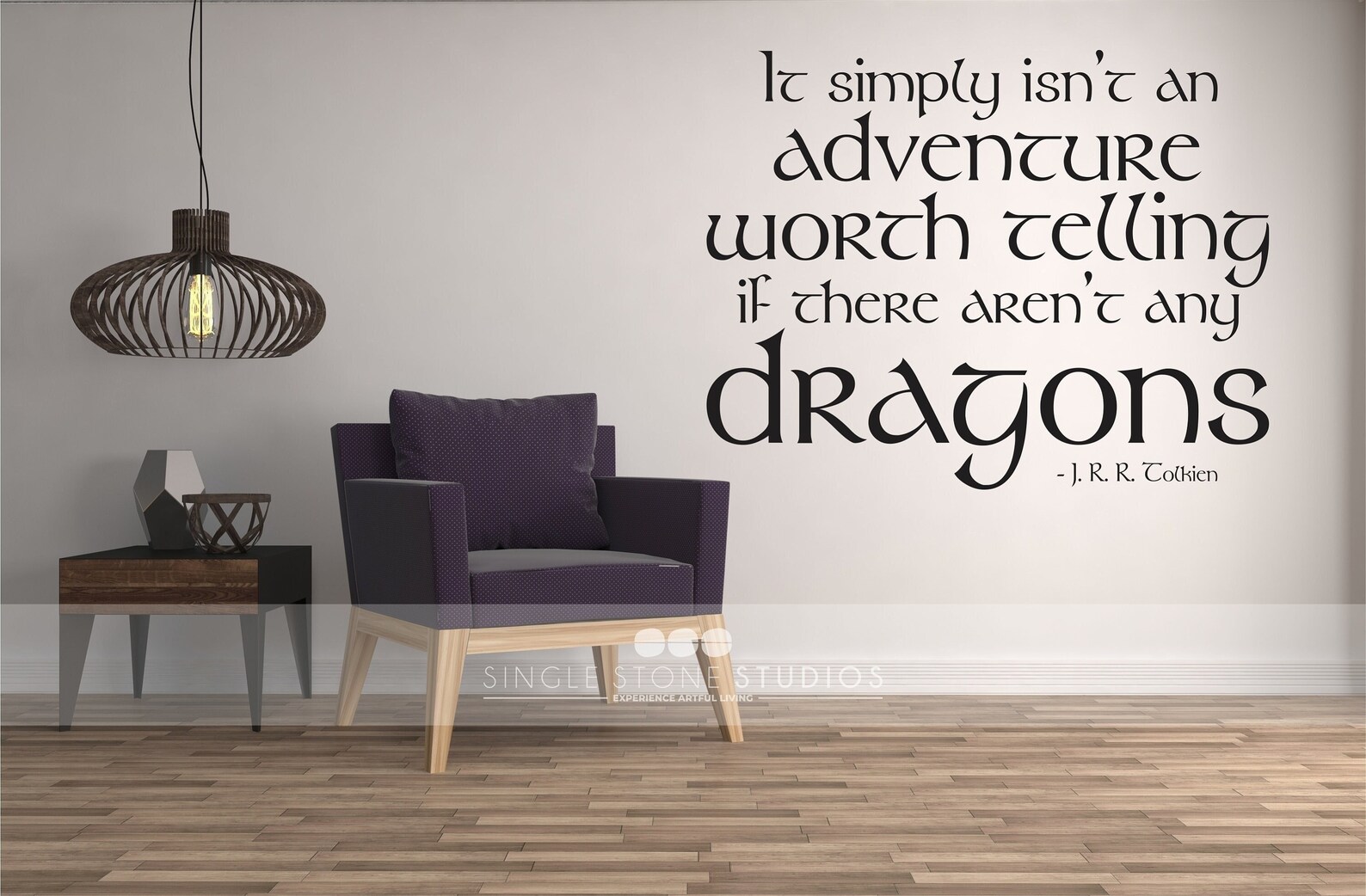 Lord of the Rings Dragons Wall Decal Quote Vinyl Text Art - Etsy