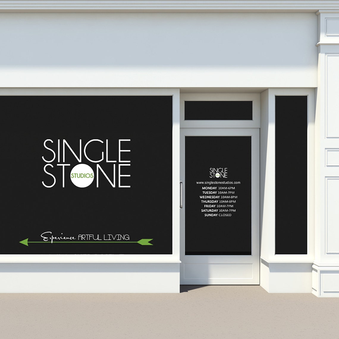 Custom Business Decals - Logos, Signage, Store Hours, Photos, Etc ...