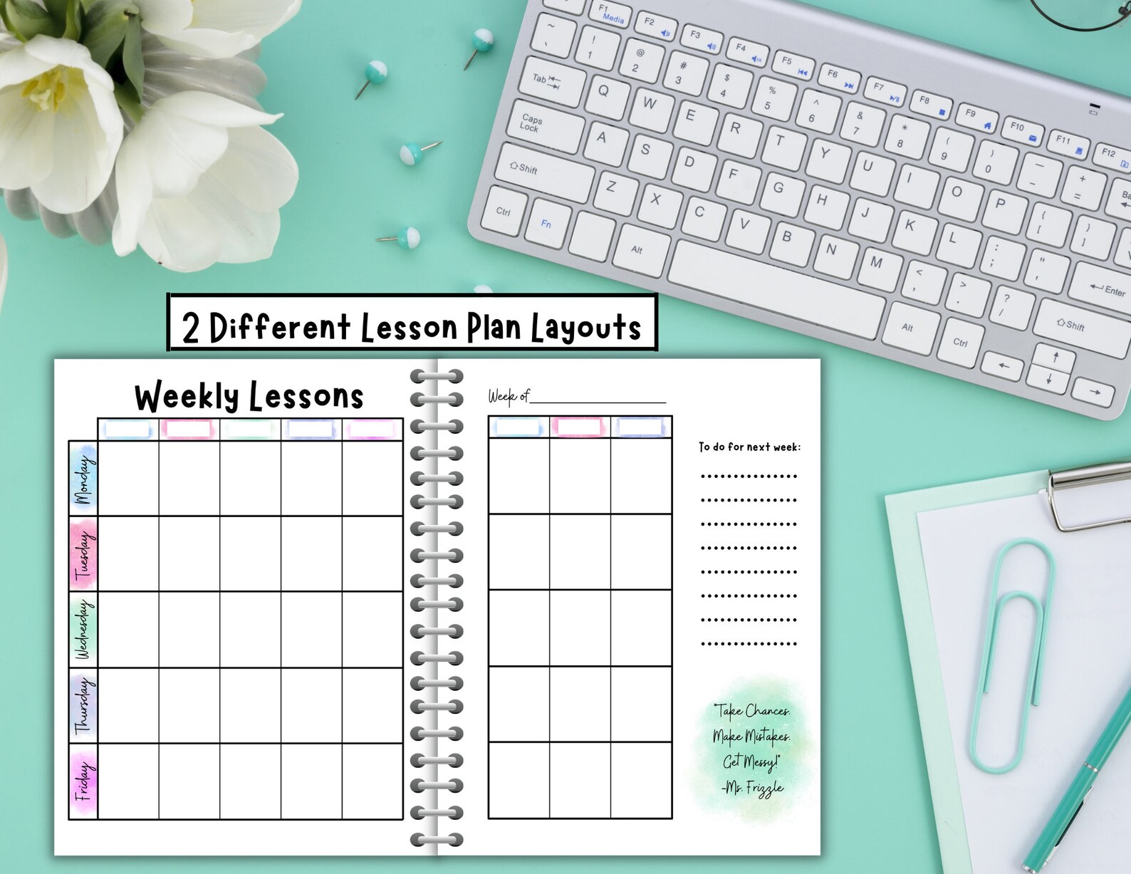 Magic School Bus Inspired Teacher Planner - Etsy