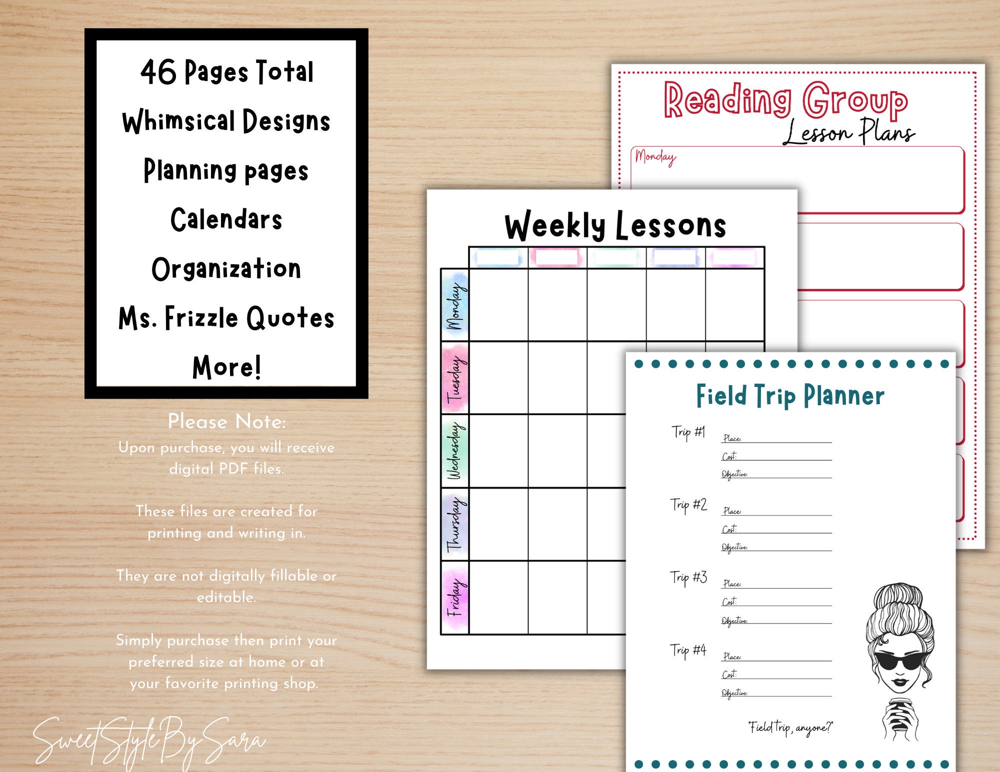 Magic School Bus Inspired Teacher Planner - Etsy