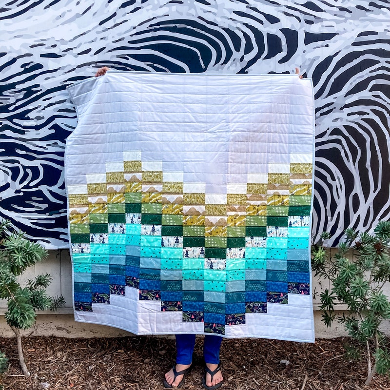 Ocean Quilt - Etsy