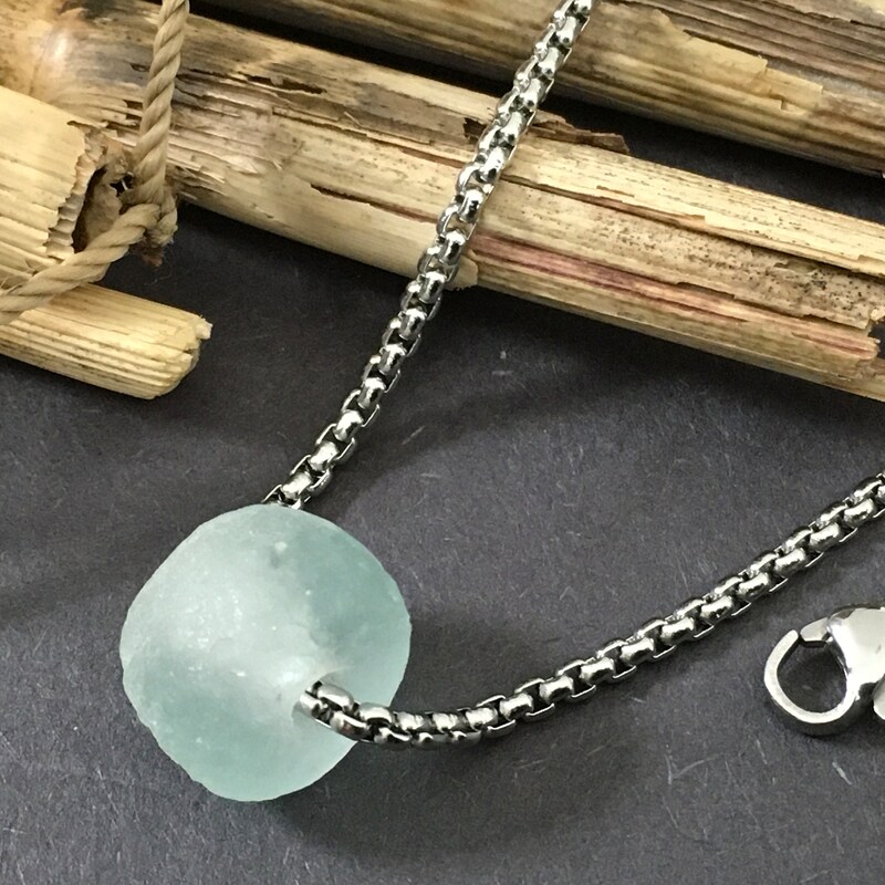 Sea Glass Necklace - Etsy