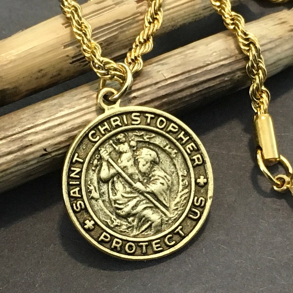 Mens St Christopher - Etsy