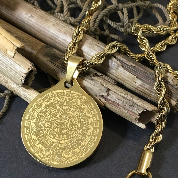 Mayan Pendant - Etsy