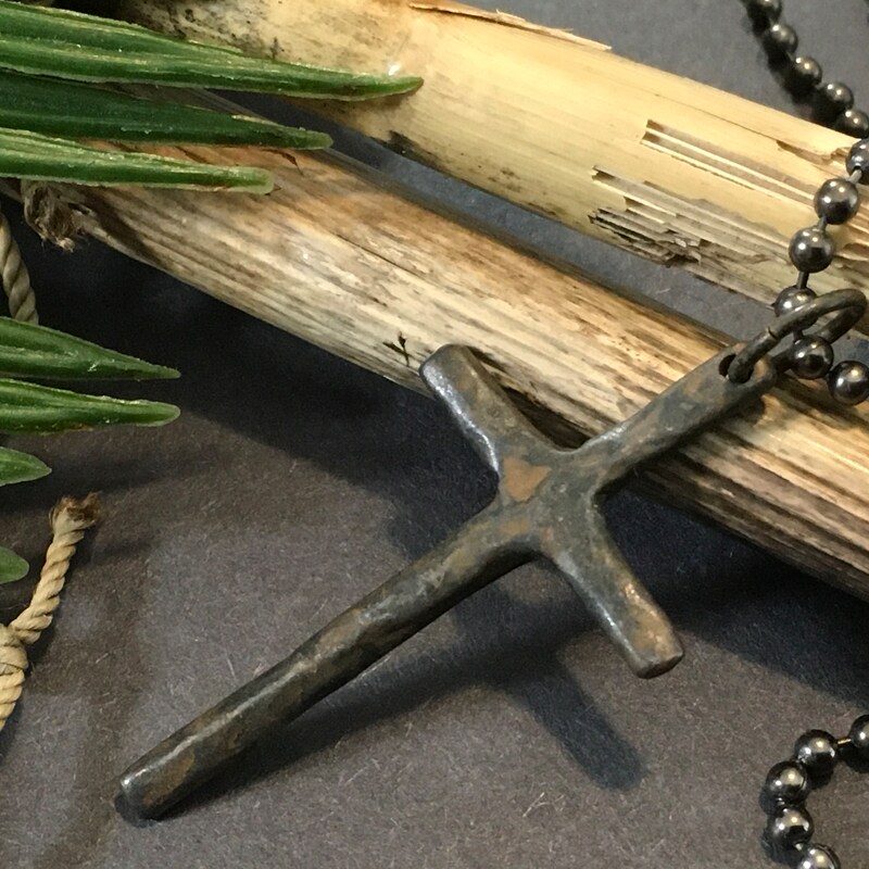 Rustic Cross Jewelry - Etsy
