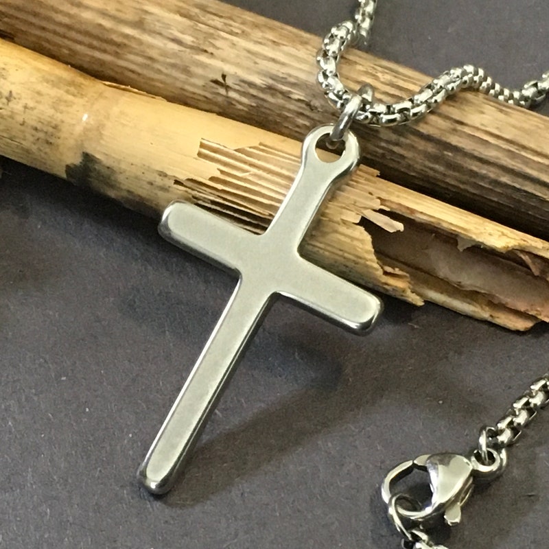 Boys Cross Necklace - Etsy