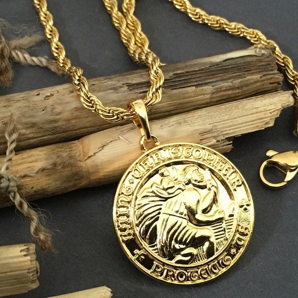 Mens St Christopher - Etsy