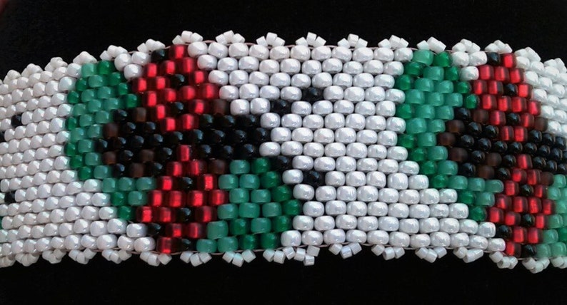 Pattern for Ladybug Cuff Bracelet - Etsy