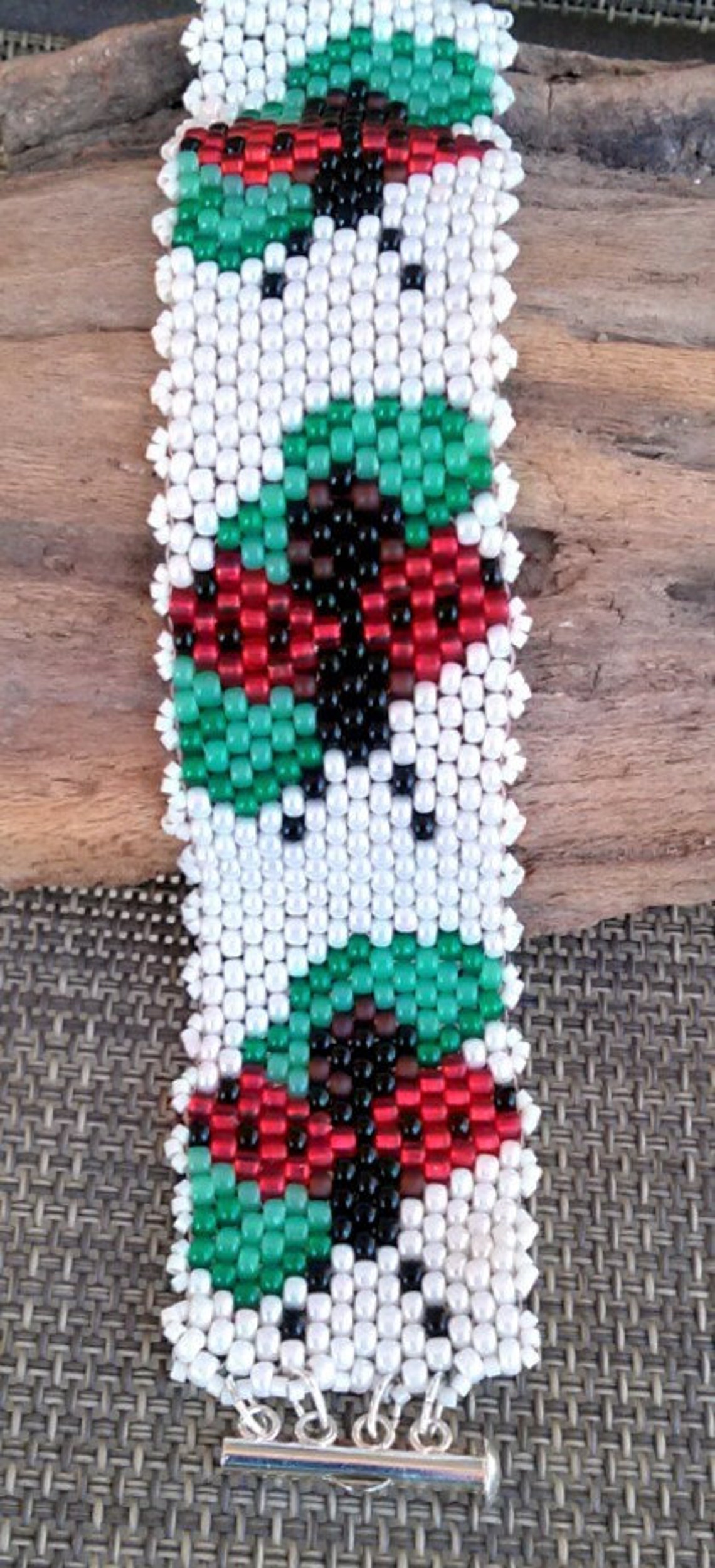 Pattern for Ladybug Cuff Bracelet - Etsy