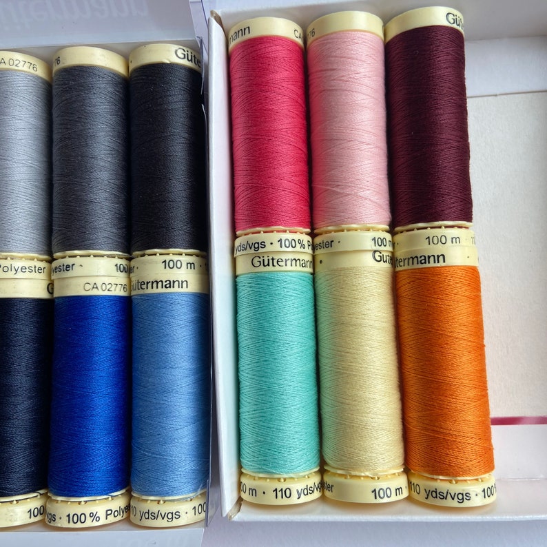 Gutermann Sewing Thread Sew-All Thread 100m Thread Reel | Etsy