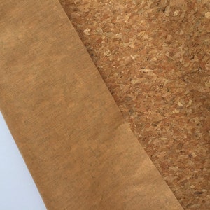 Cork Fabric Craft Supplies Cork Material Priced per Metre - Etsy