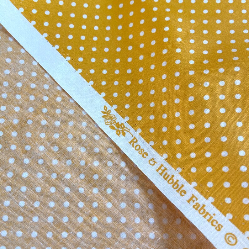 Small Polka Dot Cotton Pin Spot 100% Cotton Fabric Cotton | Etsy UK