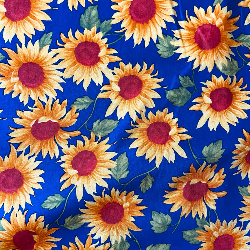 Sunflower Fabric - Etsy