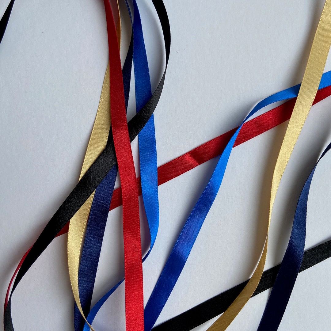 10mm Berisfords Ribbon - Various Coulors Satin Ribbon - Gift Wrapping ...