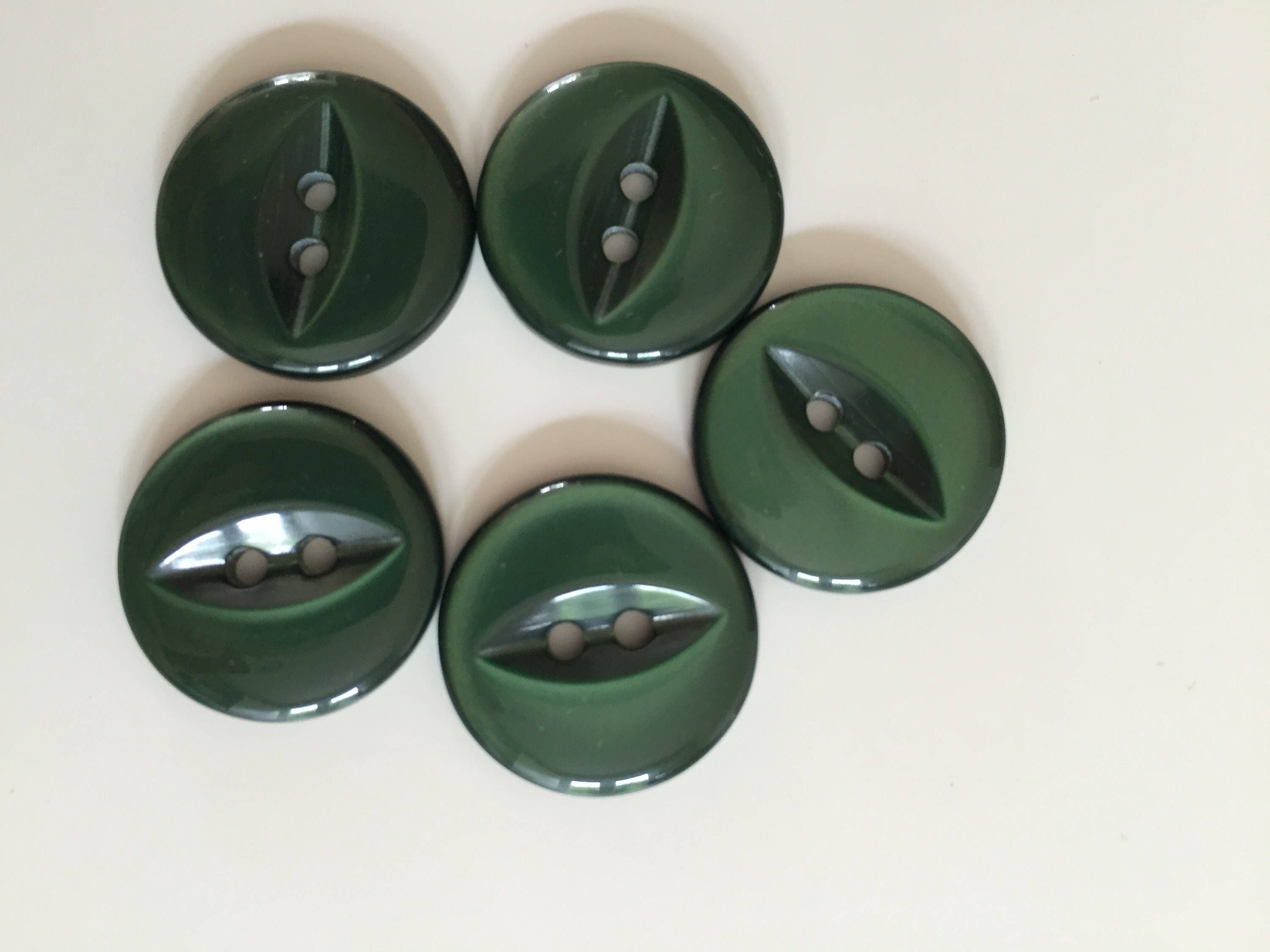 19mm Button Various Colours - Size 30L 19mm Fish Eye Buttons - Price ...